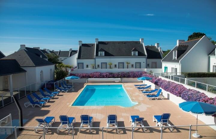 "L'air Du Large"chambre Vue Mer Piscine Pdj Offert - Belle Île
