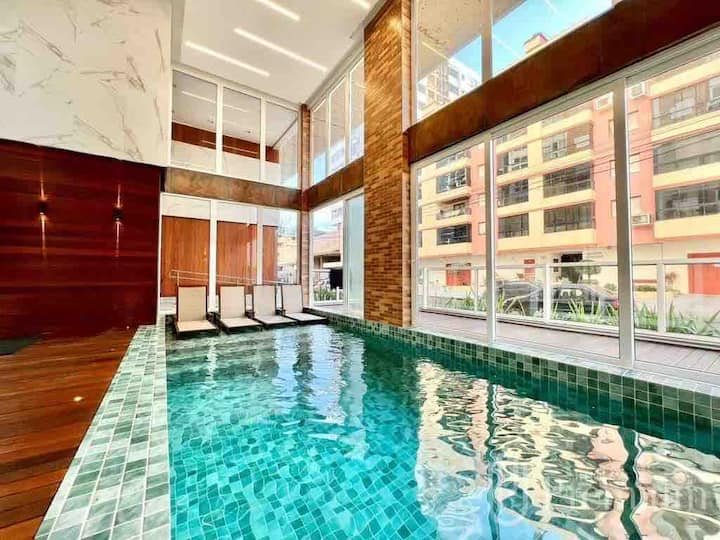 Ap Novo Perto Da Praia, Rede De Proteção E Piscina - Capão da Canoa