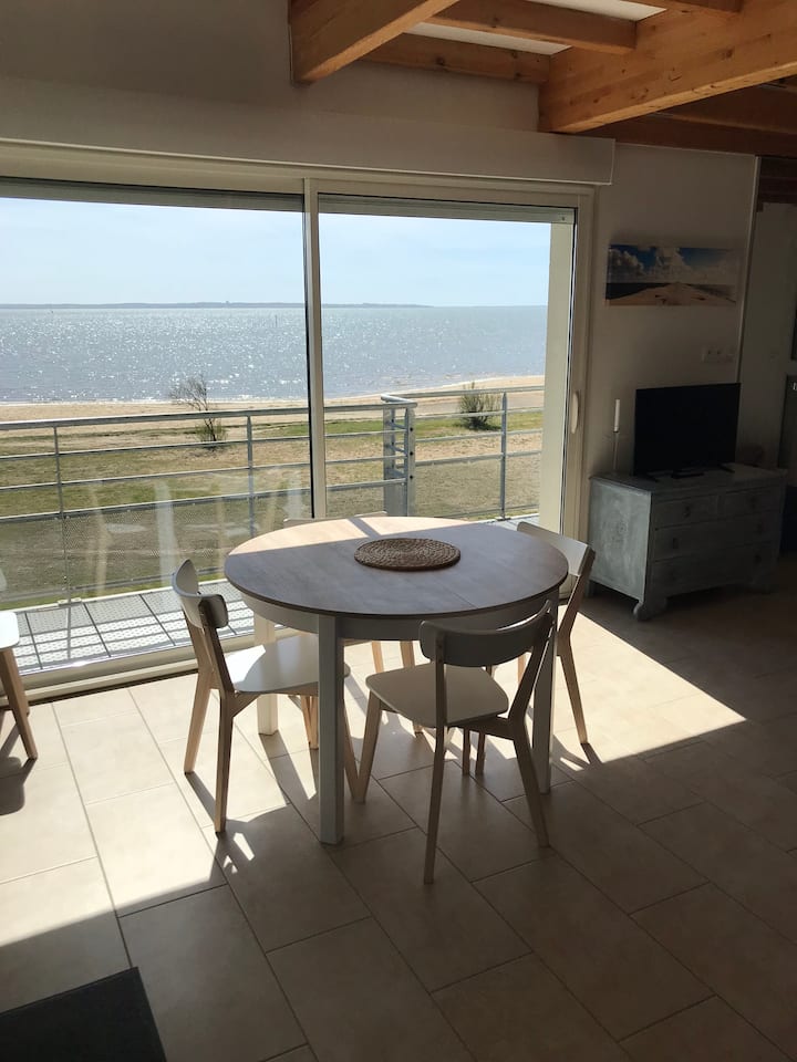 Appartement Duplex 2 /4 Personnes Face Au Bassin - Lanton