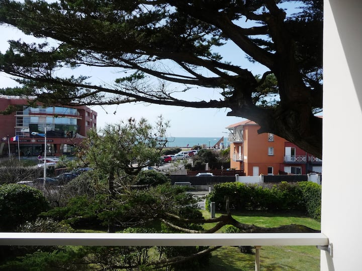 T2 Idéalement Situé Avec Vue Mer - Capbreton