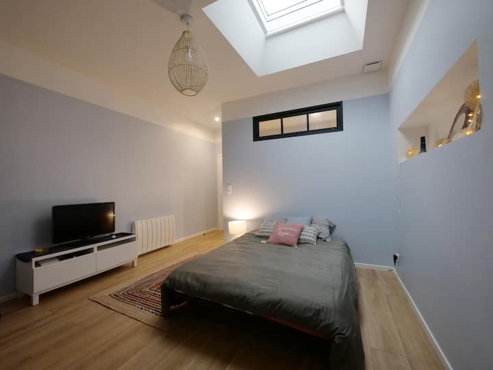 Jolie Chambre Atypique Avec Sa Salle D'eau Privée - Burdeos