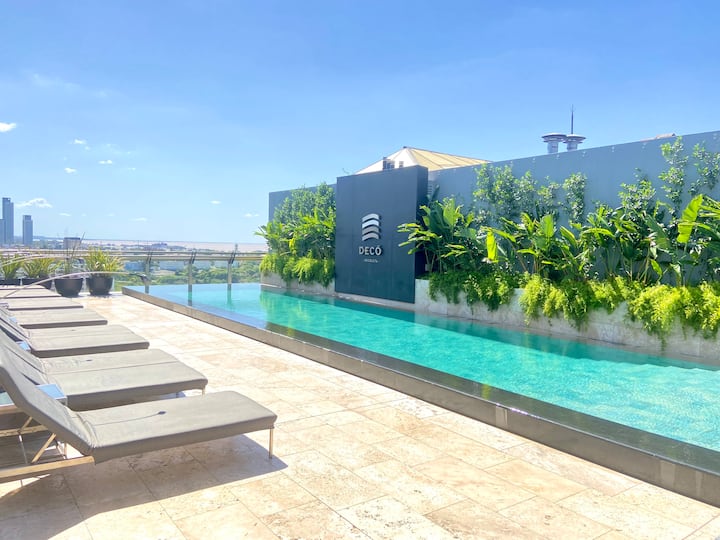 Luxury Apartment Decó Recoleta - Gym, Pool & Spa - 