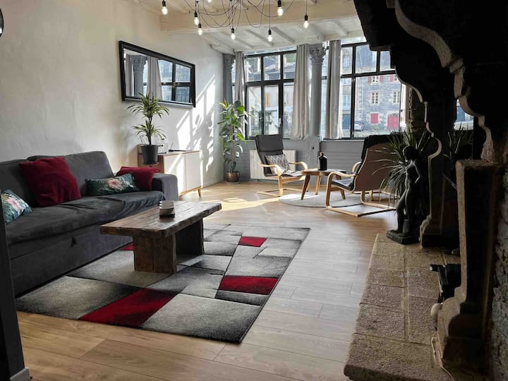 2- Centre Historique Atypique 100m2, 3 éToiles - Morlaix