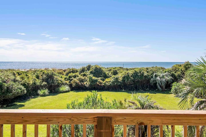 November Discounted! Amazing Oceanviews, Huge Deck - Bald Head Island, NC