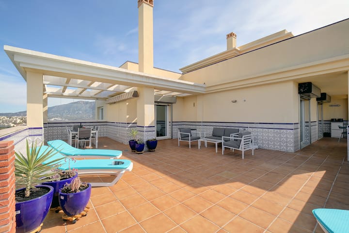 Luxury Corner 3bdr. With Huge Terrace!. - Mijas