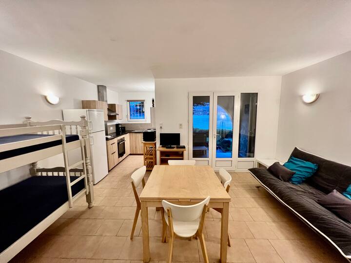 Appartement, Superbe Vue Mer, Rez-de-jardin - Corsica