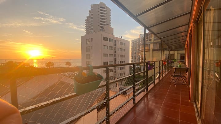 Excelente Ubicación, Frente A La Playa, 3 Terrazas - 비냐델마르
