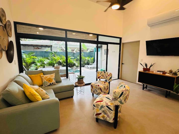 Casa Coral Azul En Manzanillo - Punta Uva