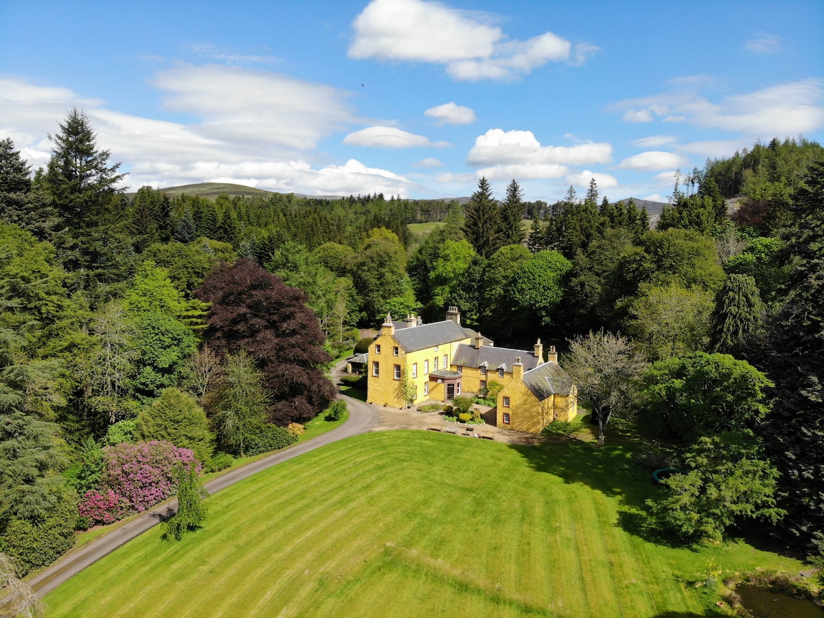 Balnaboth House, Glenprosen, Angus - Houses for Rent in Glenprosen ...