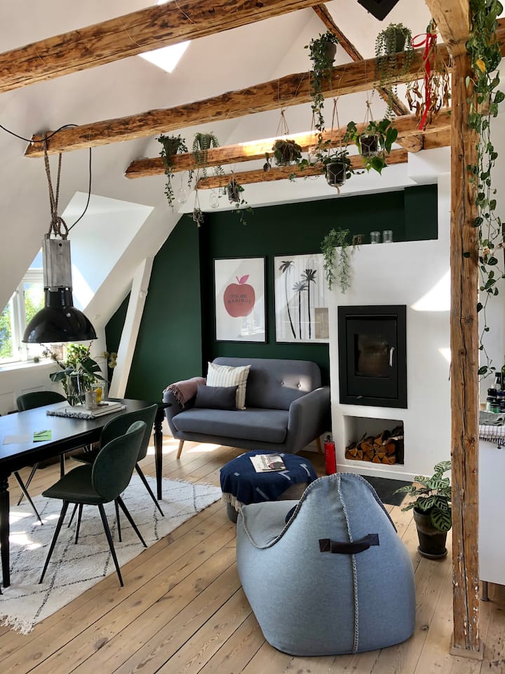 Charming Loft Apartment Close To City Center - Kopenhagen