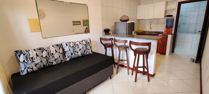 Ap12. 1 Quarto.
Excelente Localização! - Itacaré
