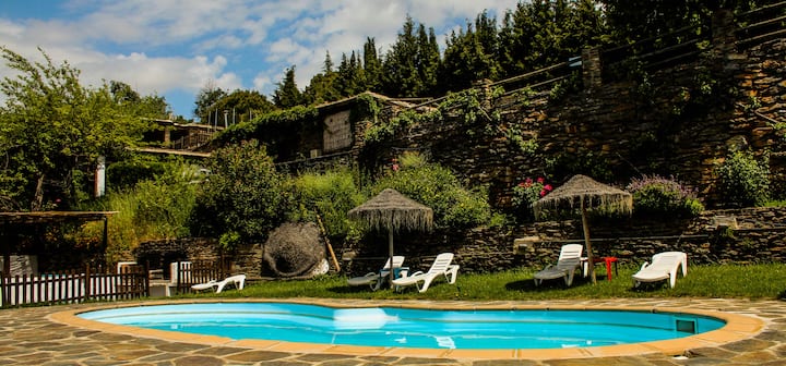 Casa Rural Catifalarga Capileira | Piscina  Jardín - Trevélez