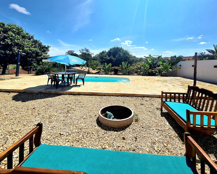 Recanto Petfriendly Com Piscina E Ar Condicionado - Socorro