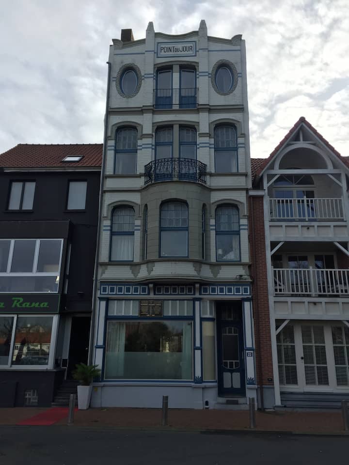 De Haan Gezellig Gv Appartement Centraal Gelegen. - De Haan