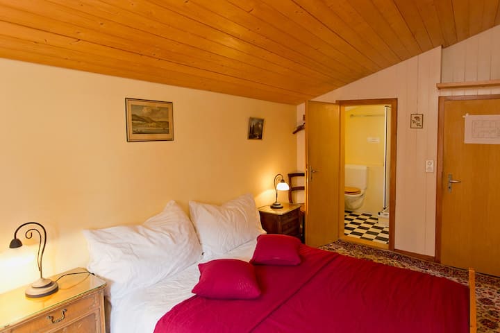 Pension Gimmelwald, Double Room - Lauterbrunnen