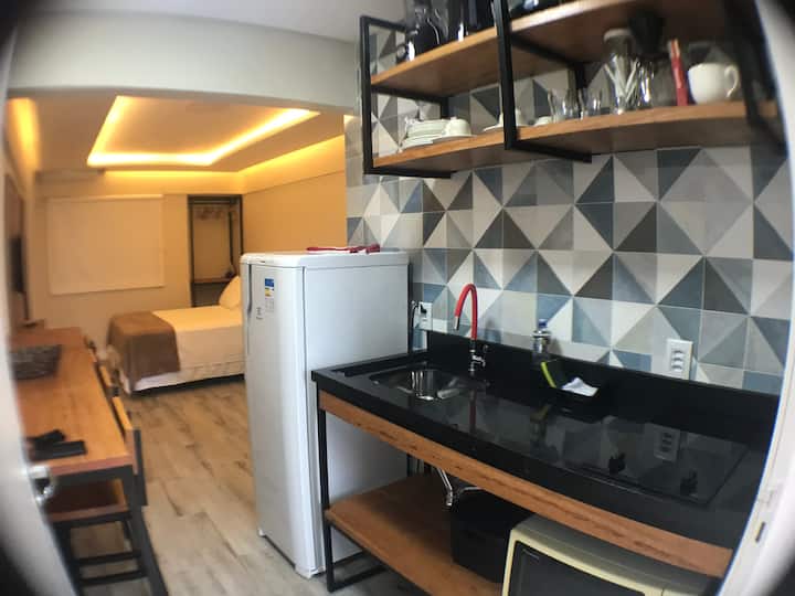 Belíssimo Loft A 2 Quadras Do Mar No Centro De Bc - Balneário Camboriú