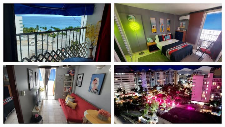 Ocean🏝view 1 Bedroom Free Parking 5min To Airport - Puerto Rico