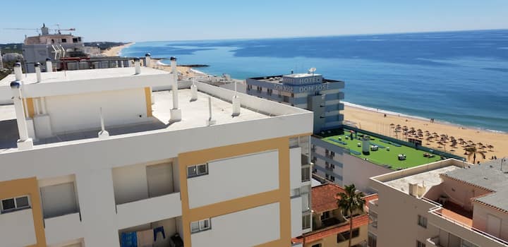 Luxury T2 Suite Ocean View 1 Min Walk To The Beach - Almancil