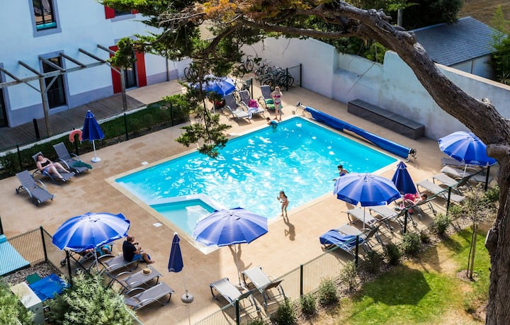 Ferienwohnung ∙ 1 Schlafzimmer ∙ 5 Gäste - Saint-Nazaire