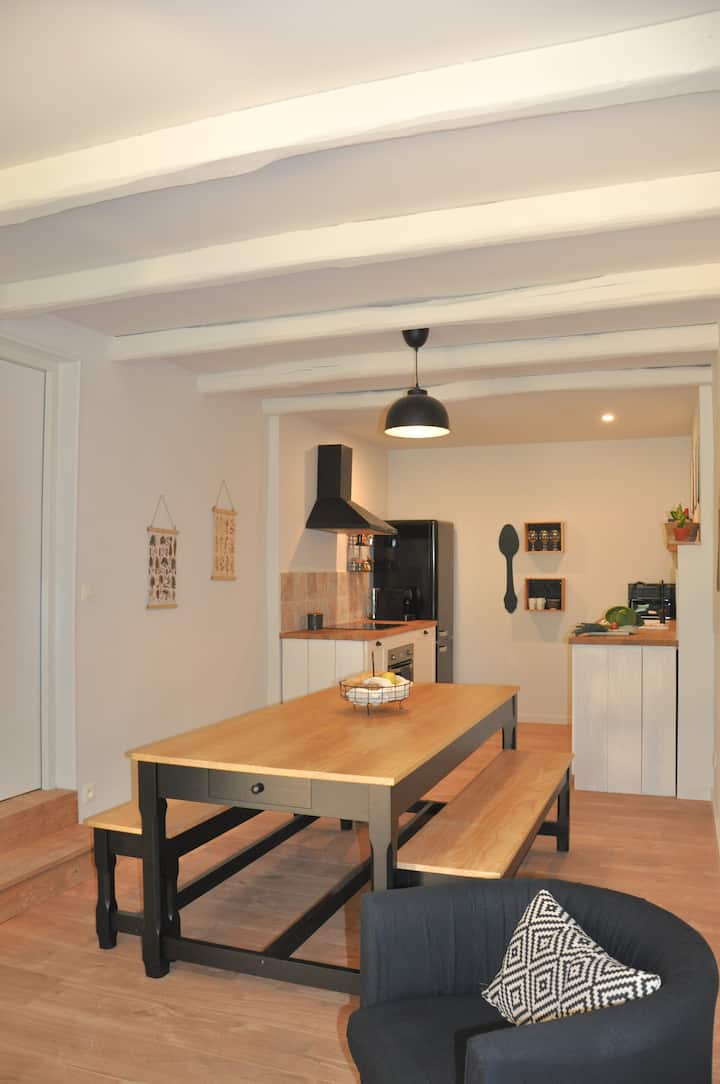 Gîte Perigord - 6/7 Couchages - Piscine - Le Buisson-de-Cadouin