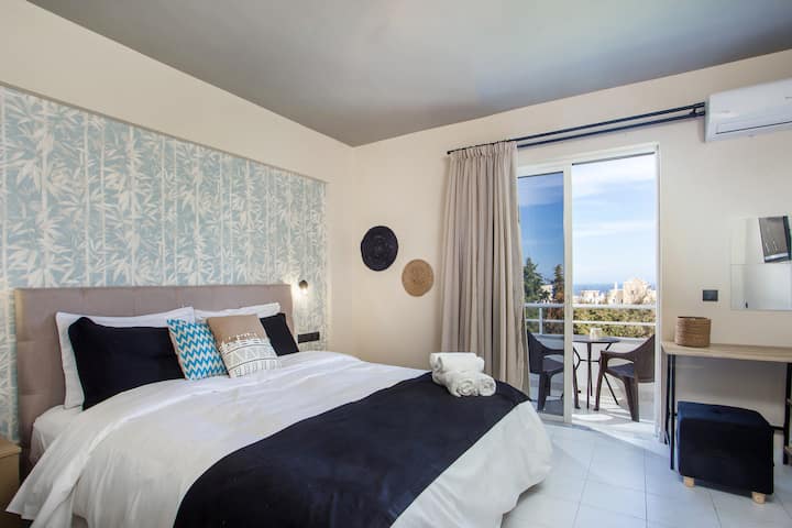 Studio With Sea View (3 Guests) - Rhodes