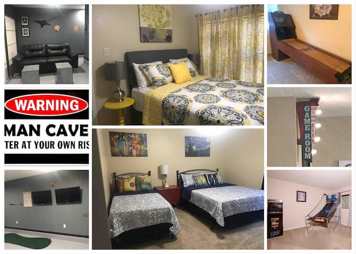⭐️Game Room⭐️man Cave⭐️4bed 3bath⭐️veteran Owned - San Antonio, TX