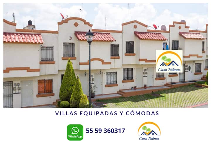 Renta De Casa Amueblada En Tecamac - Ojo de Agua