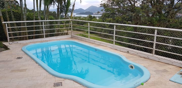 Casa Alto Padrão Com Piscina _ Lugar Incrível - Florianópolis
