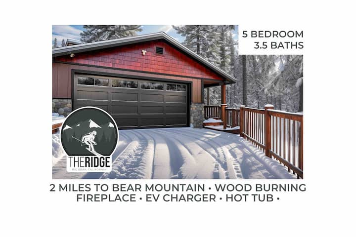 Moonridge Cabin | 5br | Ev Charger | Spa | Pets Ok - Big Bear, CA