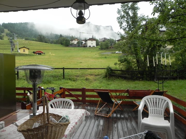 T1 Rez De De Jardin Pied Des Pistes - Sauze Super Sauze