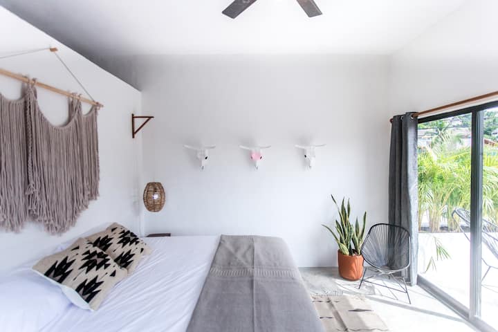 New Boho Rooftop Studio ♥ Terrace⋆views⋆location - Sayulita