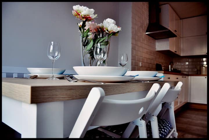 Very Big Sheroka Apartment With Great Balcony View - Danzig