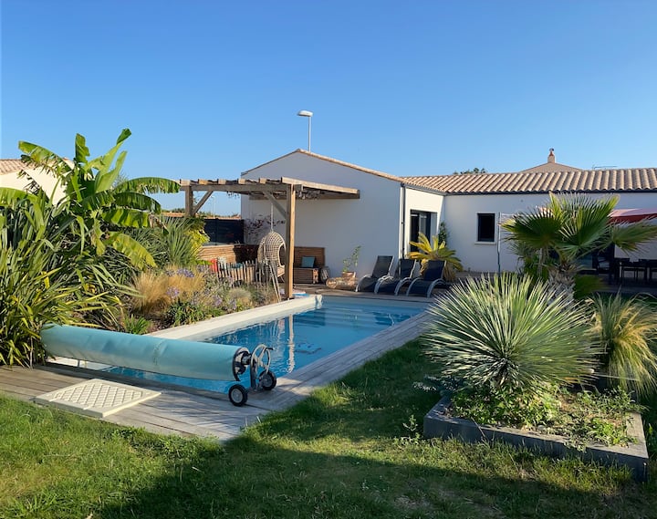 Maison La Rochelle ÎLe De Ré Avec Piscine Privée - Châtelaillon-Plage