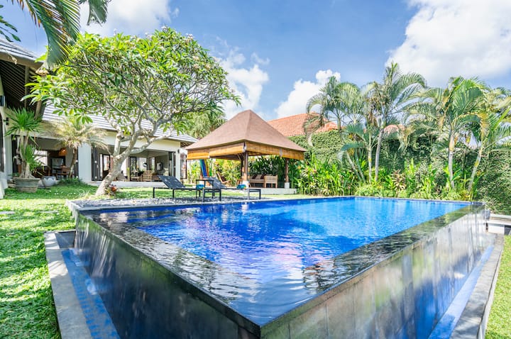 Private 3br Villa | Rice Fields View | Long Stay % - Bali