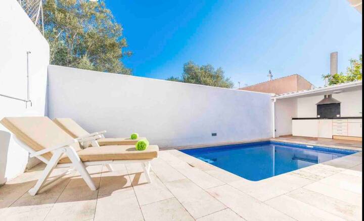 Preciosa Casa Con Piscina Junto Al Mar Sestanyolet - Majorque