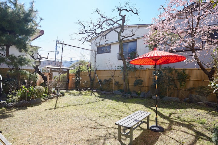 【日本の伝統的な家】庭付き広々戸建て|日本の暮らしを体験できる|最大8名まで収容可能 - Tokyo