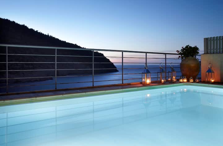 Braunis Horio Villas-villa Akrogiali-stunning View - Cephalonia