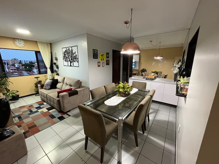 Apartamento Com Vista Pro Mar E Piscina - マセイオ