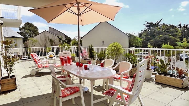 St Marc-sur-mer : T3 Avec 2 Terrasses - Saint-Nazaire