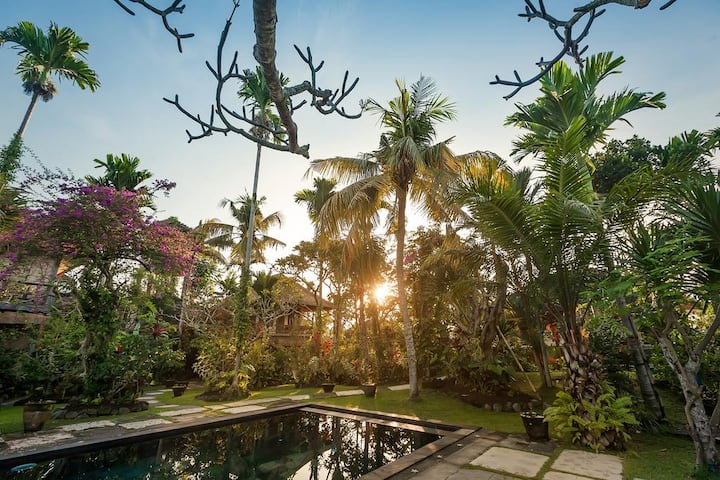 Balinese Inn Room @Monkey Forest - Ubud
