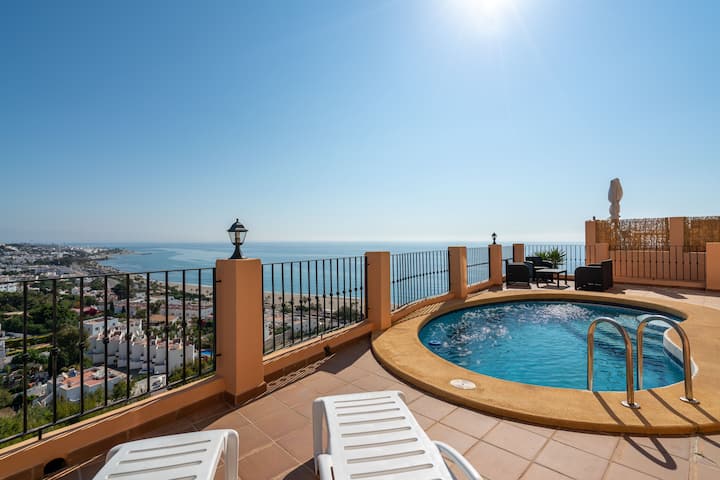 Villa With Sea Views And Pool - Mojácar