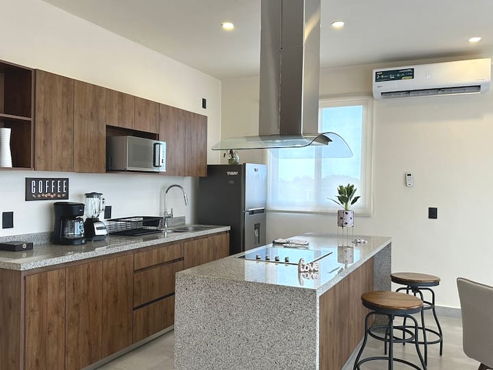 Confortable Departamento Penthouse En Aldea Savia - Tulum