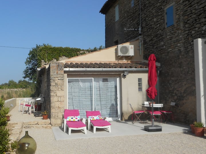 Loft/appt Climatisé: Vignoble Lubéron 7 Mn Gordes - Gordes