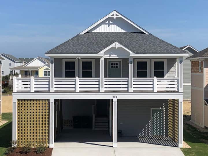 Seaturtle - New 2020 Home 2 Br/ 2 Ba Soundside! - Kill Devil Hills, NC