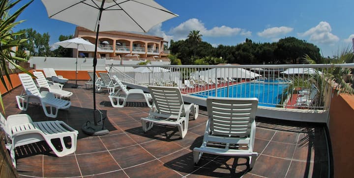 (6) Agréable T2 + Coin Cabine (6 Pers.) à 250m De - Côte d'Azur