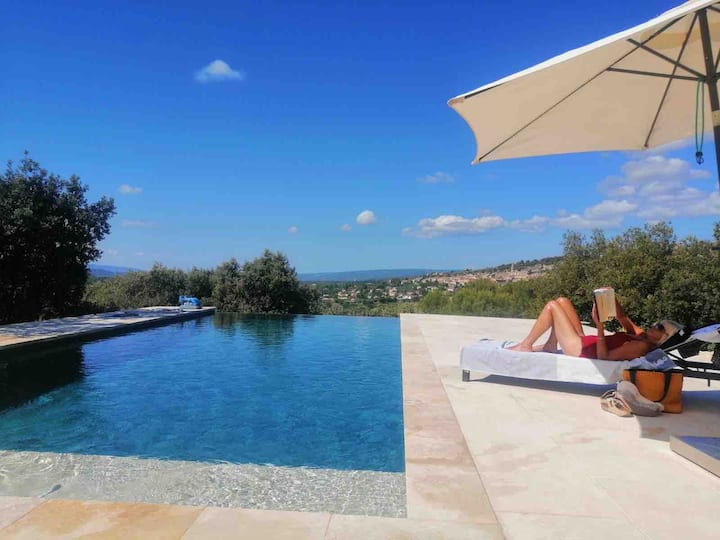 Maison Avec Vue Phénoménale Sur Le Luberon - Saint-Saturnin-lès-Apt