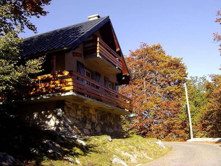 Chalet : Appartement Avec Cheminée-garage-jardin - Lac de Suyen
