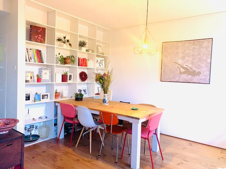 Green, Artsy Amsterdam Canal Apt. Walk To Center - Amsterdam