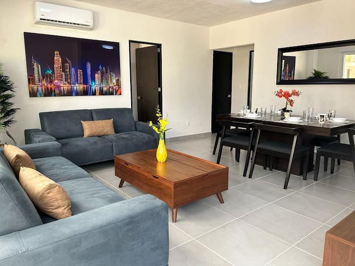 Hermoso Departamento En Cancún - Cancún