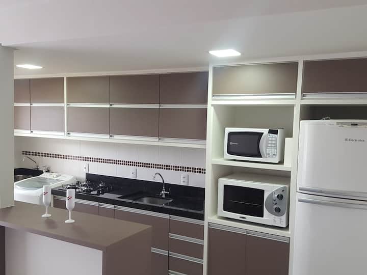 Lindo Apto Condomínio Fechado 3 Ar Cond, Wi-fi, Tv - Itapema